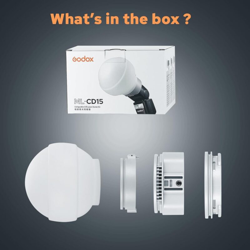 Godox ML-CD15 Collapsible Flash Diffusion Dome diffuser