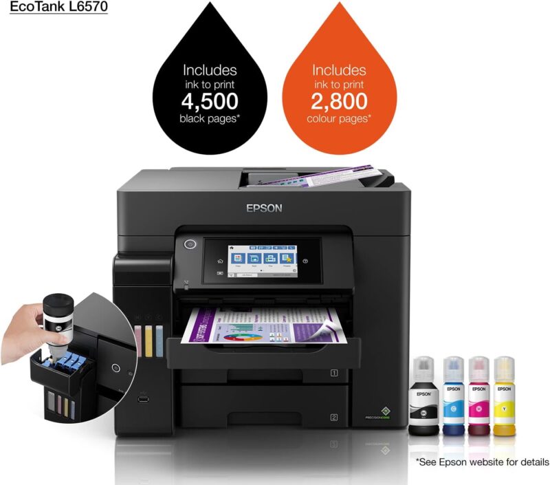 Epson Ecotank L6570 Office Ink Tank Printer